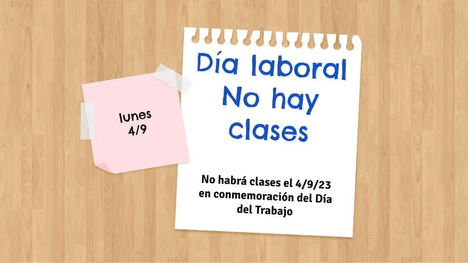 No School – Labor Day – Ray Thompson Elementary School